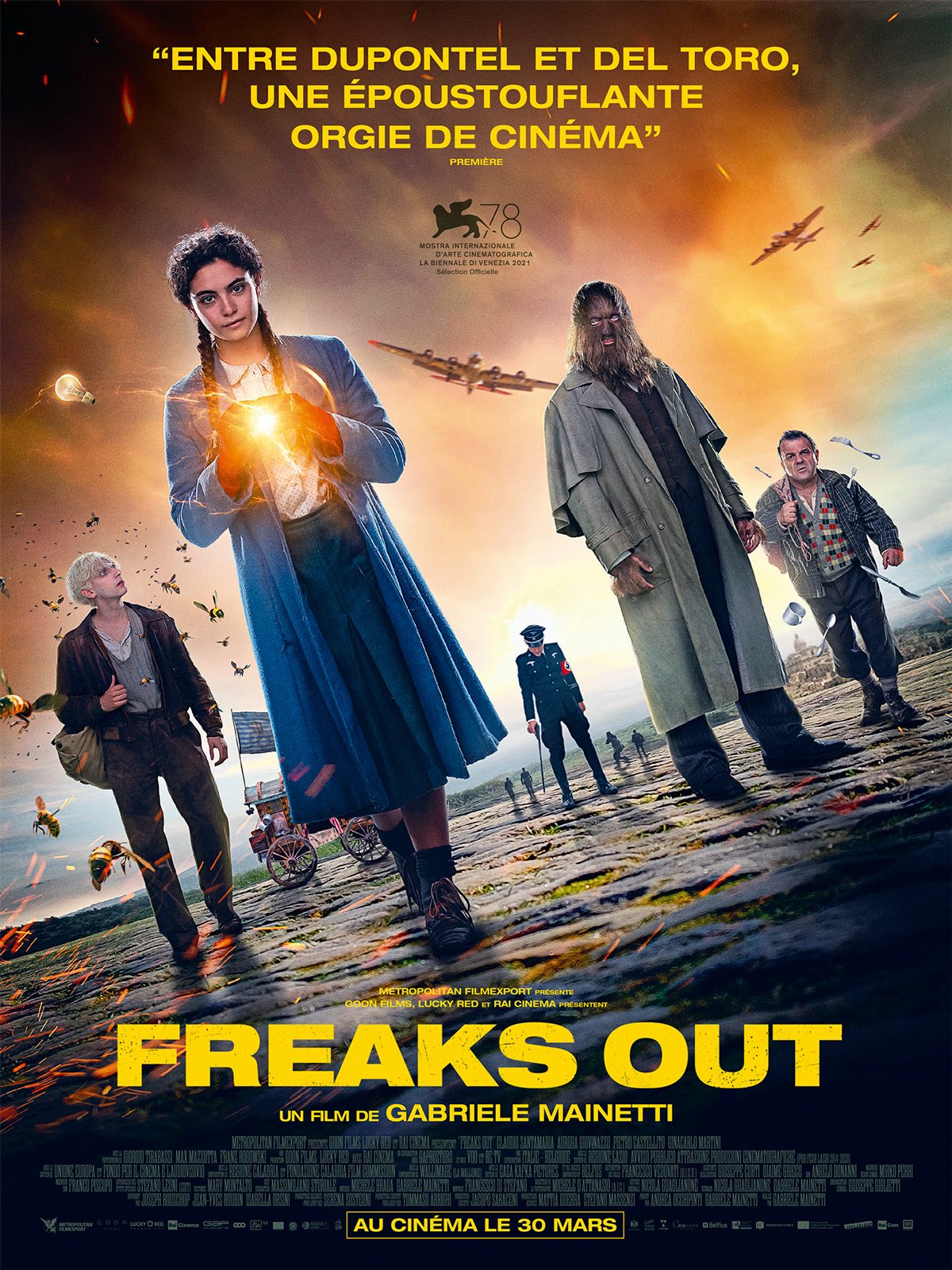 Freaks Out : découvrez la bande-annonce, et le 30 mars au cinéma ...